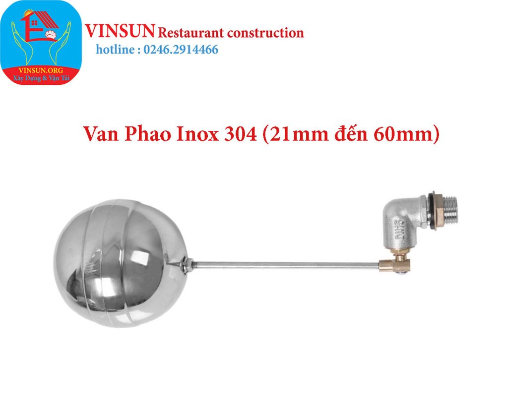Phao Cơ Chống Tràn – Phao Cơ Inox 304 Vinsun